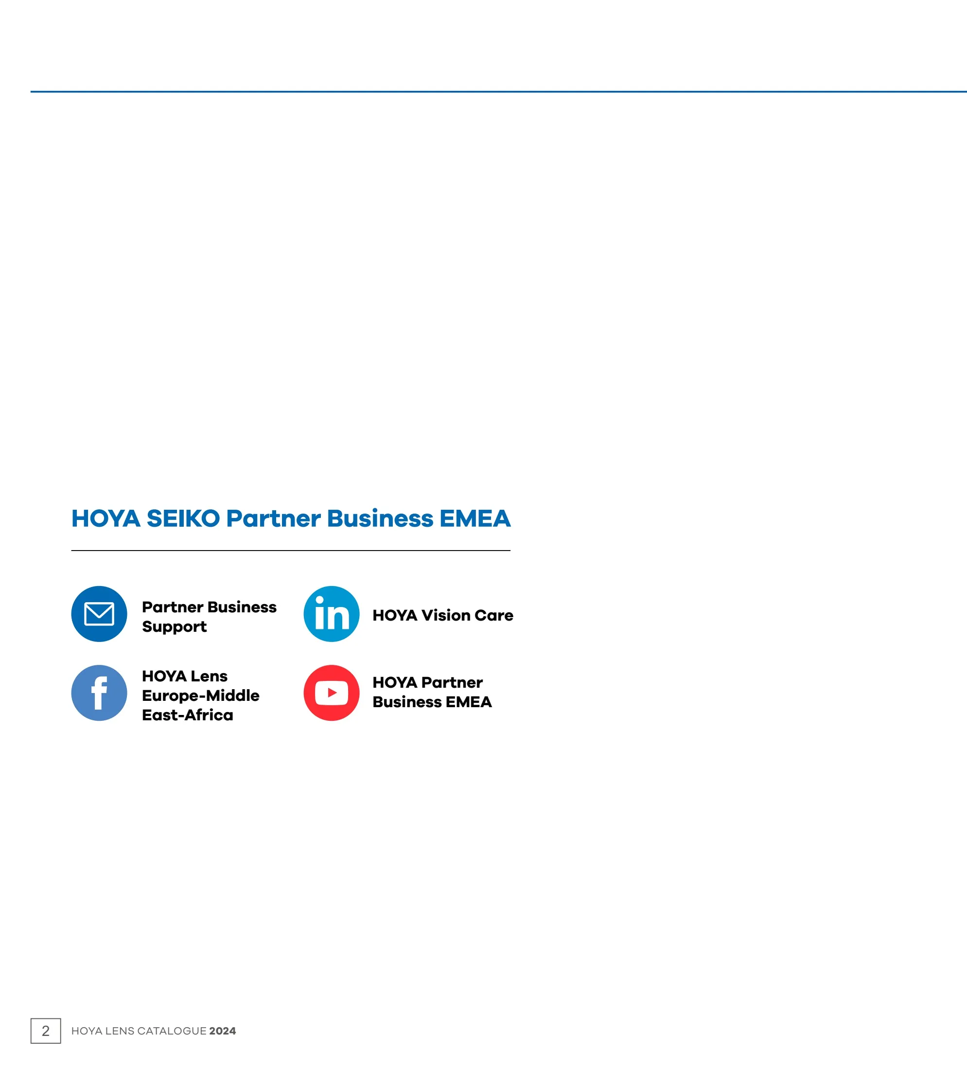 Hoya Lens catalogue 2024